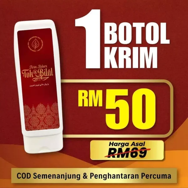 Krim Tok Bilal – 1 Botol – Maajun Tok Bilal
